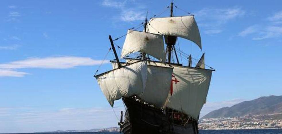 Una réplica de la 'Nao Victoria', el primer barco que dio la vuelta al ...