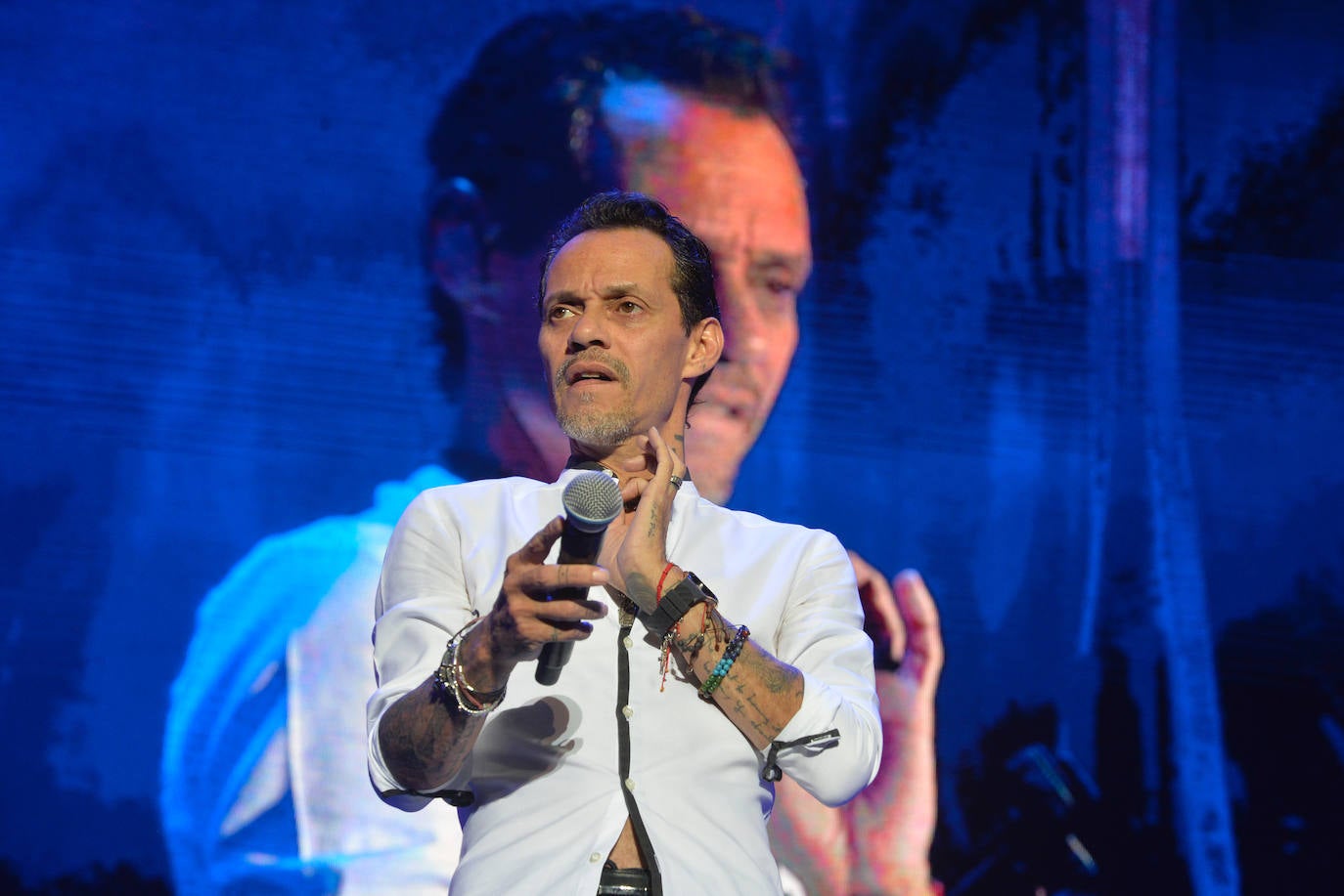 Fotos: El concierto de Marc Anthony en Murcia, en imágenes | La Verdad